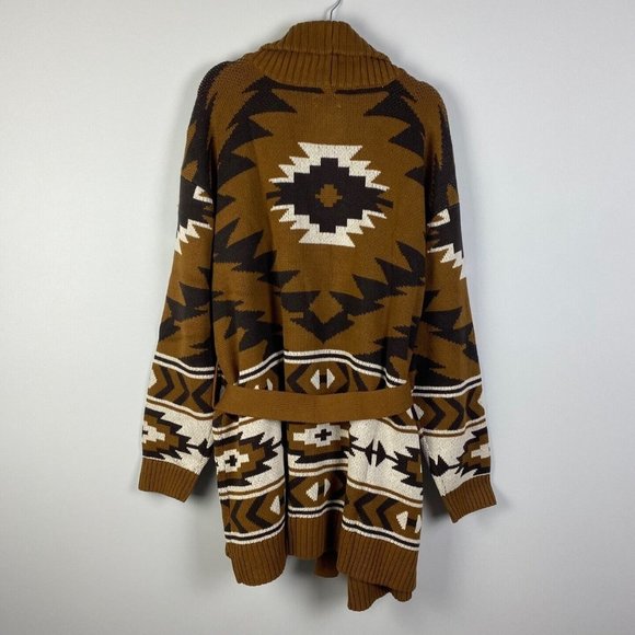 Lucky Brand | Sweaters | Lucky Brand Aztec Southwestern Cardigan ...